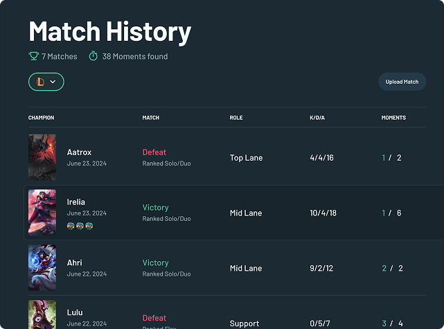 Allstar | Get your own in-game highlights, magically out of thin air.